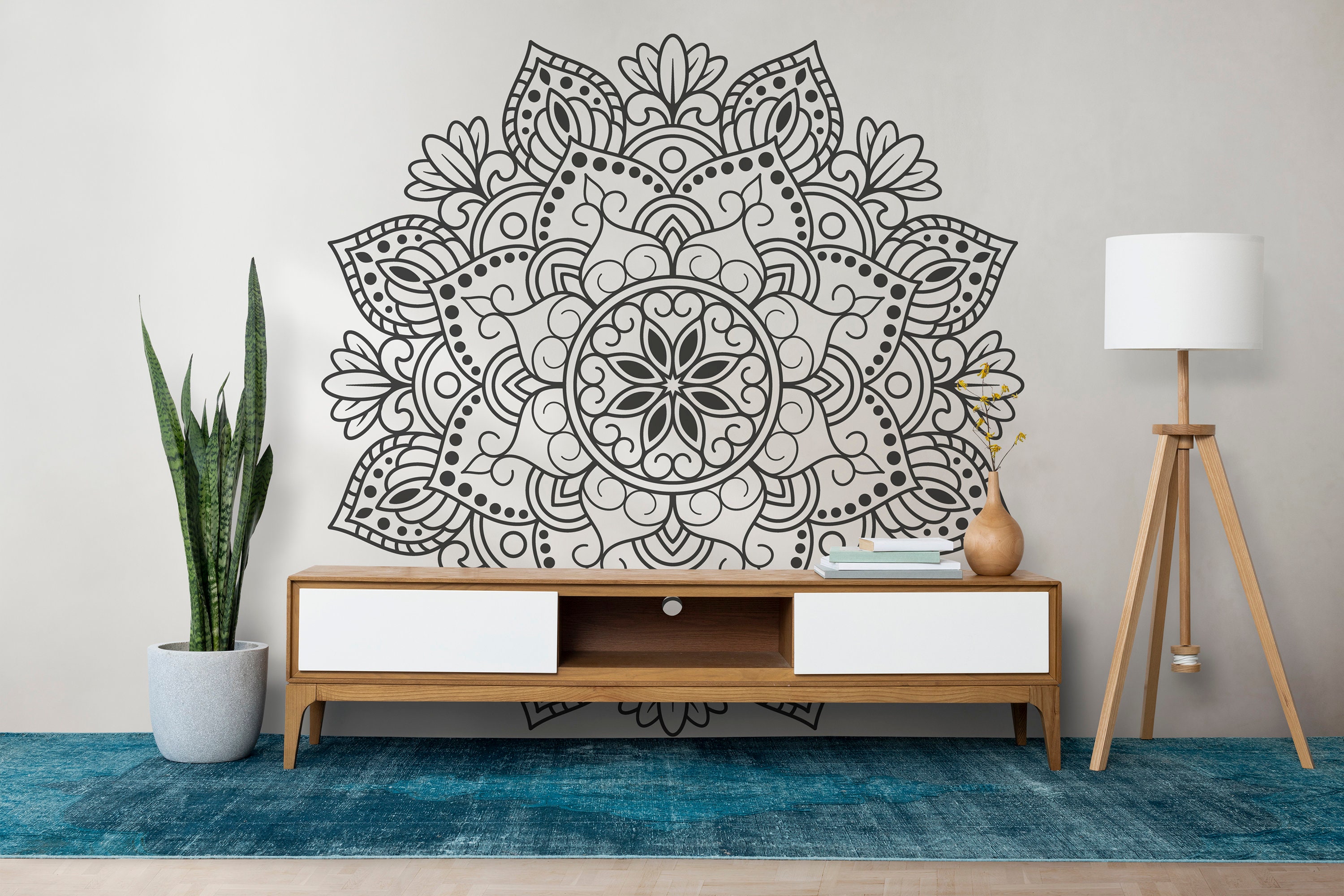 Mandala and Arrow Half Mandala Cut Files Half Mandala Svg - Etsy