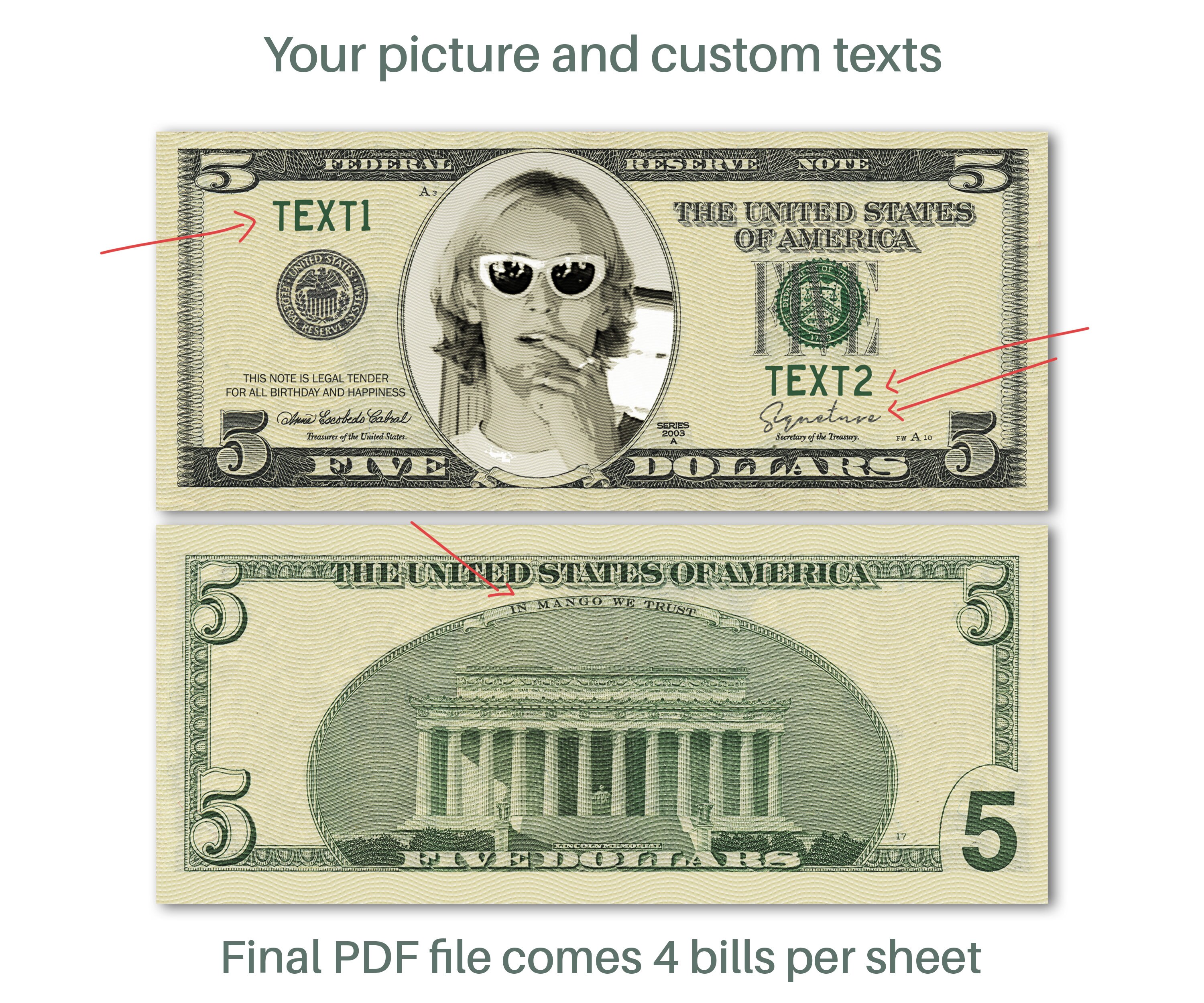 10 Dollar Bill Clip Art