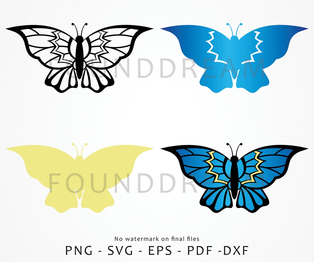 Mariposa svg, paquete mariposa svg, paquete de mariposas en capas ...