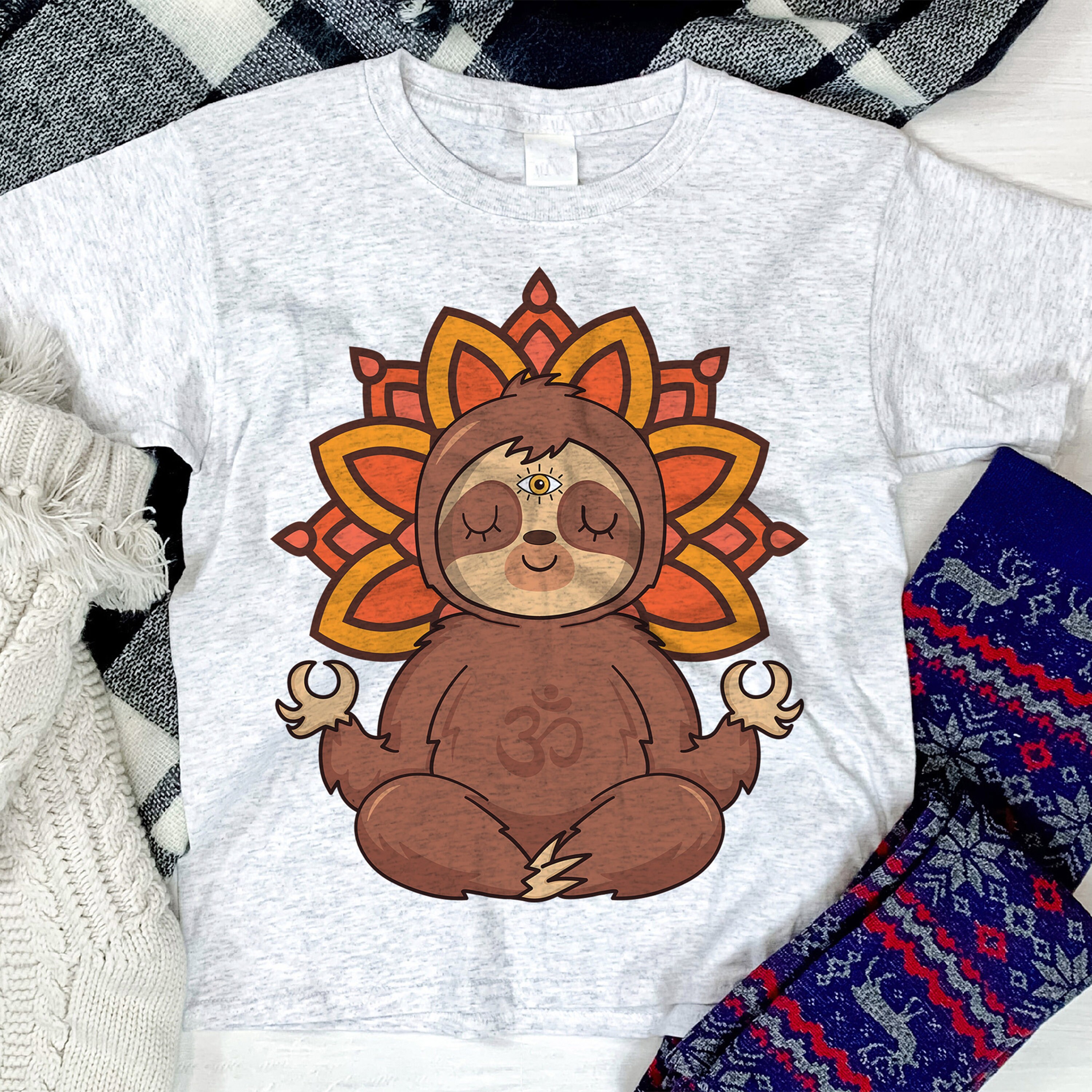 Meditierende Faultier svg Datei Yoga Faultier Faultier SVG | Etsy