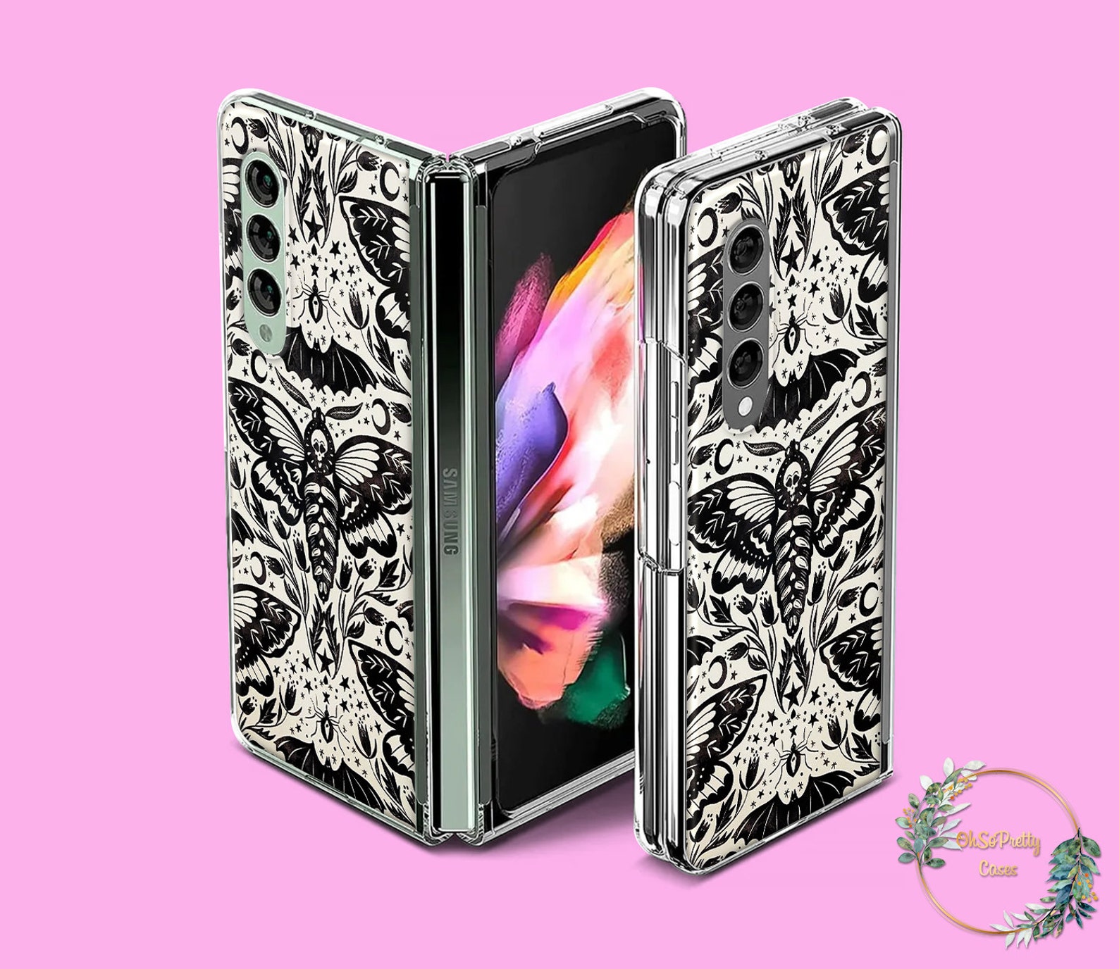 Creepy Phone Cases for Samsung Galaxy Z Flip 6 3 4 5 5g Phone Case Moto ...