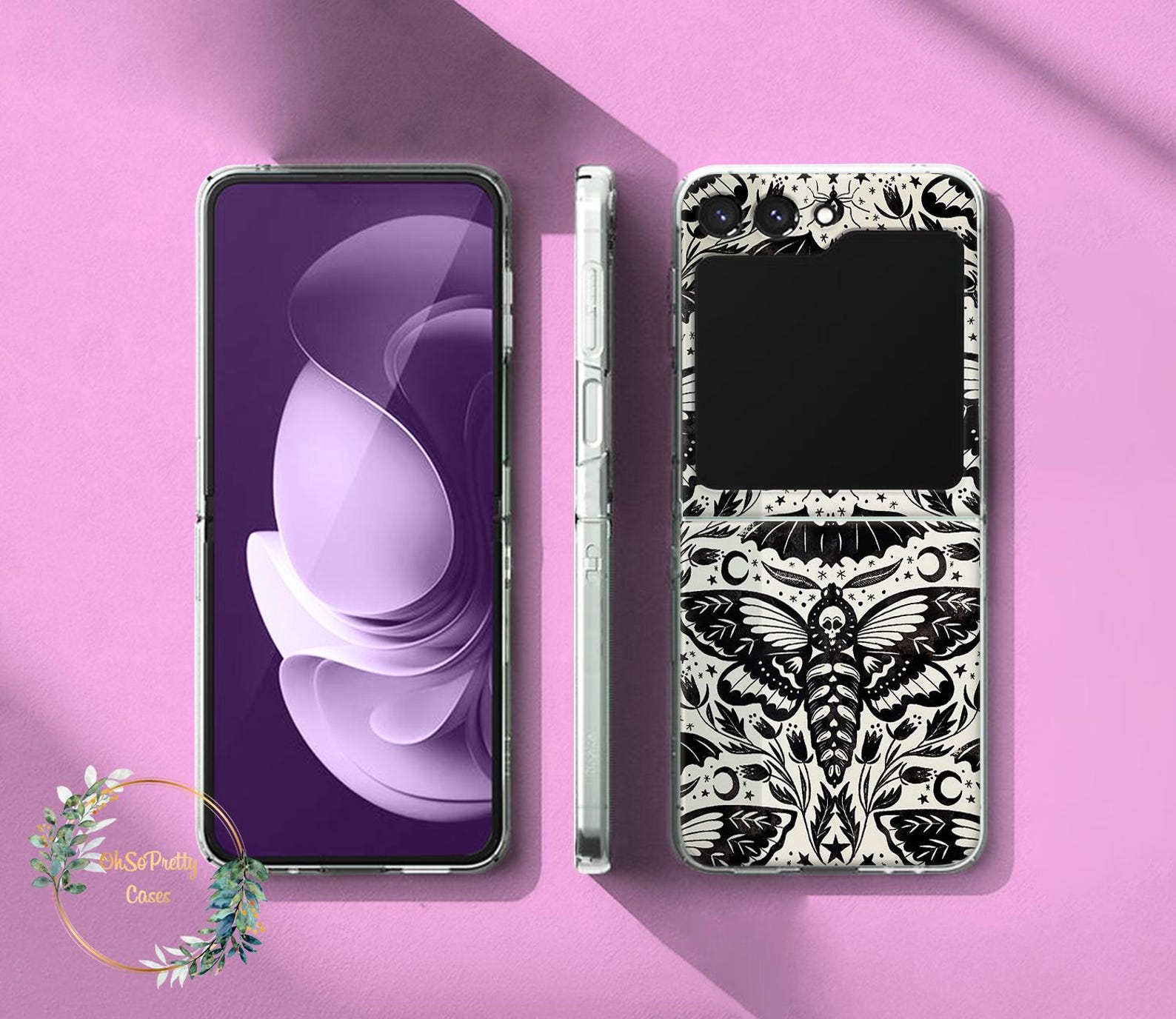 Creepy Phone Cases for Samsung Galaxy Z Flip 6 3 4 5 5g Phone Case Moto ...