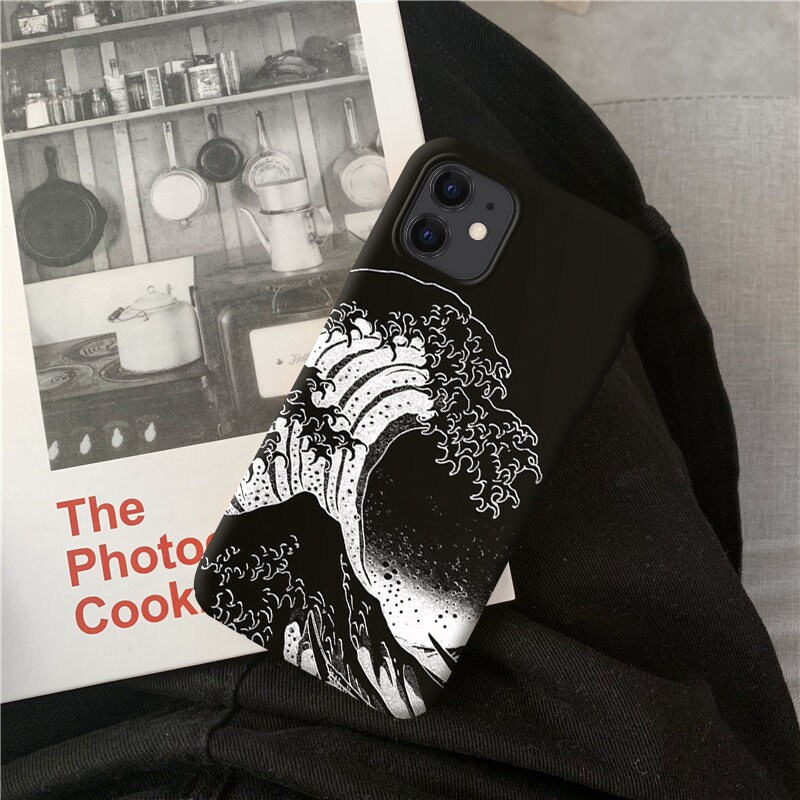 Black Wave for Galaxy S10 Plus Case Galaxy Note 10 S10 Case S9 - Etsy