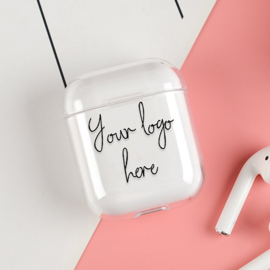Custom AirPod Case With Logo Keychain Airpods Pro Case Protective ...