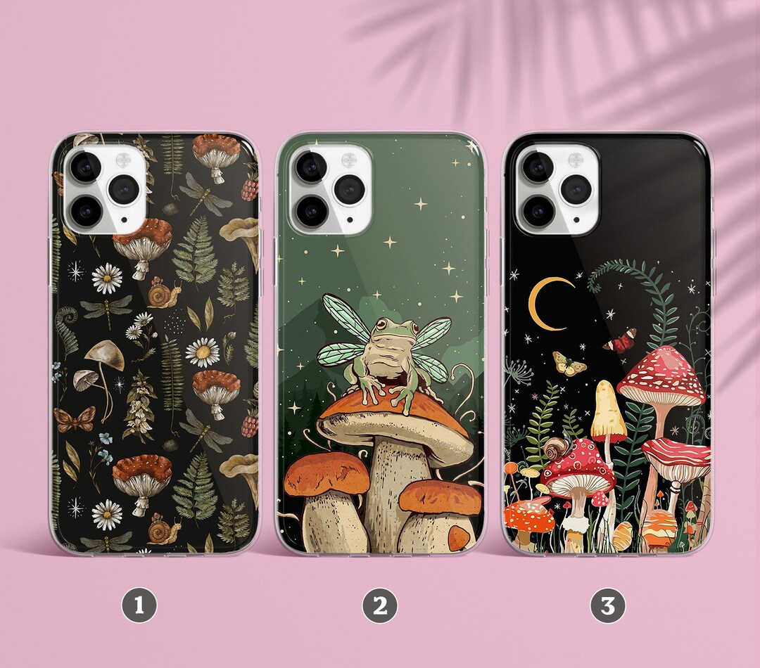 Mushrooms Case for Samsung Galaxy S22 S21 S20 Fe S10 Case Tough Samsung ...