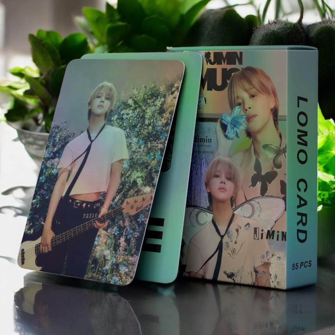 JIMIN Muse LOMO Cards - 55pc, K-pop Photo Cards - Etsy