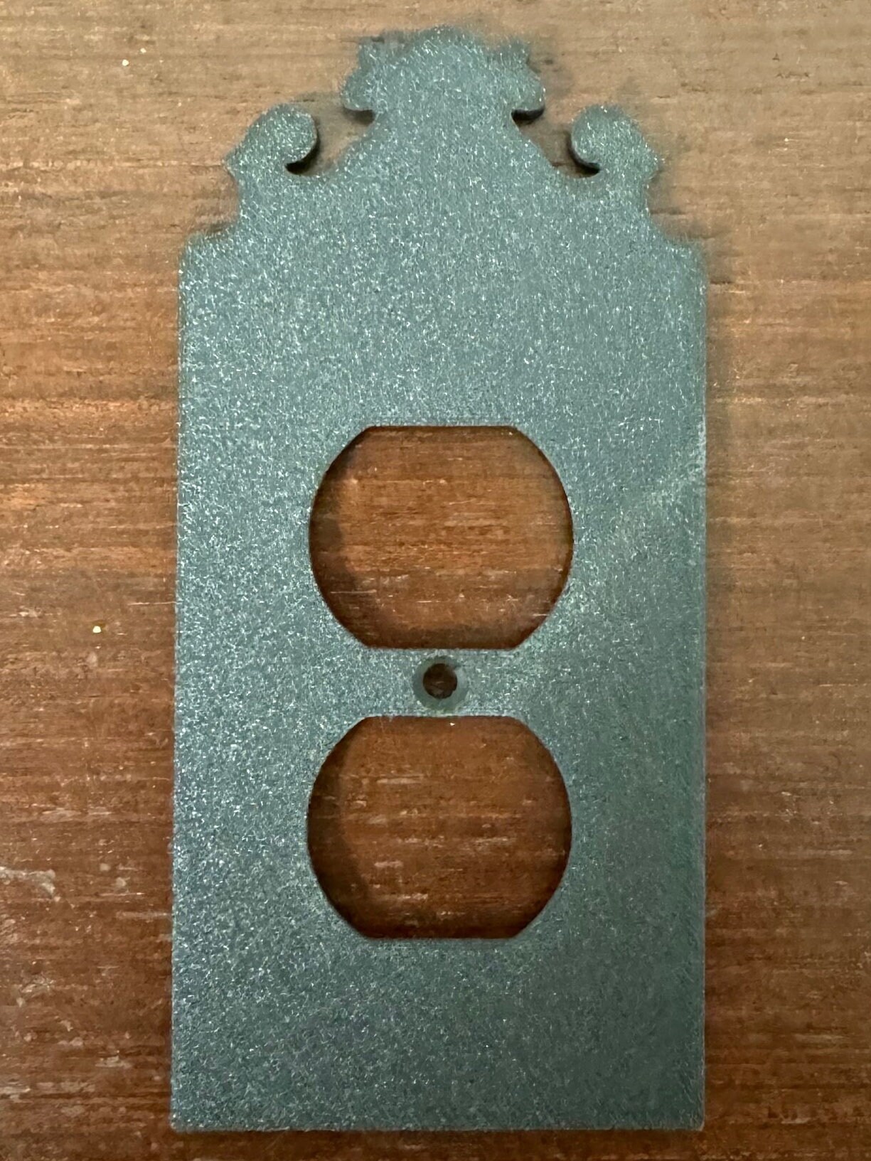 Queen Anne - Primitive Colonial Outlet Cover - Ready to Paint ...