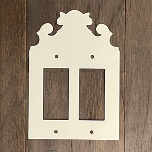 Queen Anne - Primitive Colonial Light Switch Cover - Ready to Paint ...