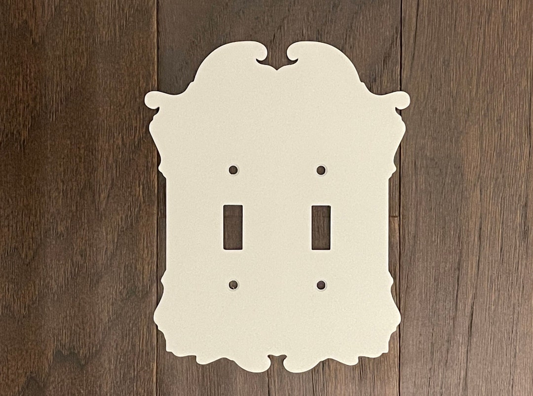 Whale Tail - Primitive Colonial Light Switch Cover - Ready to Paint ...