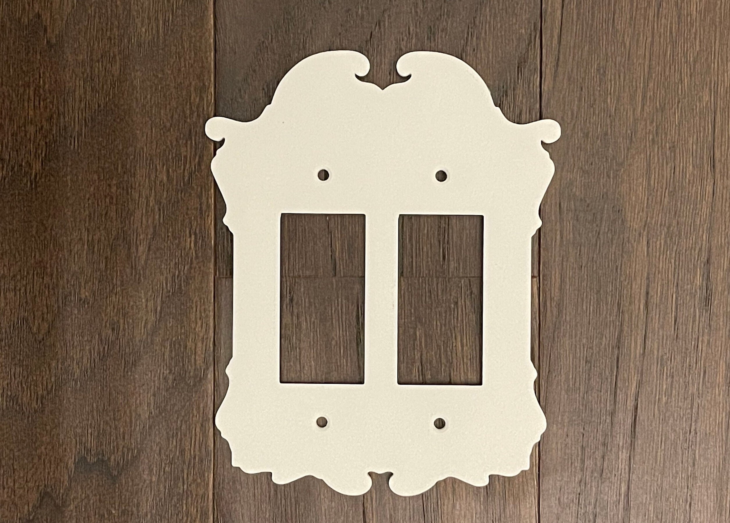 Whale Tail - Primitive Colonial Light Switch Cover - Ready to Paint ...