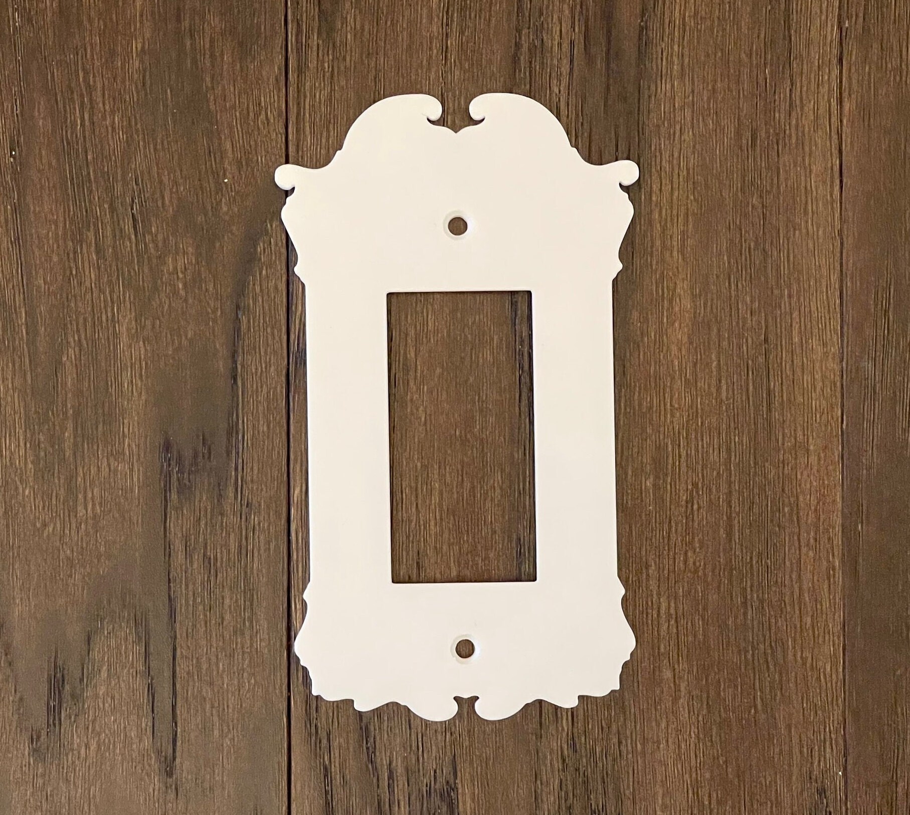Whale Tail - Primitive Colonial Light Switch Cover - Ready to Paint ...