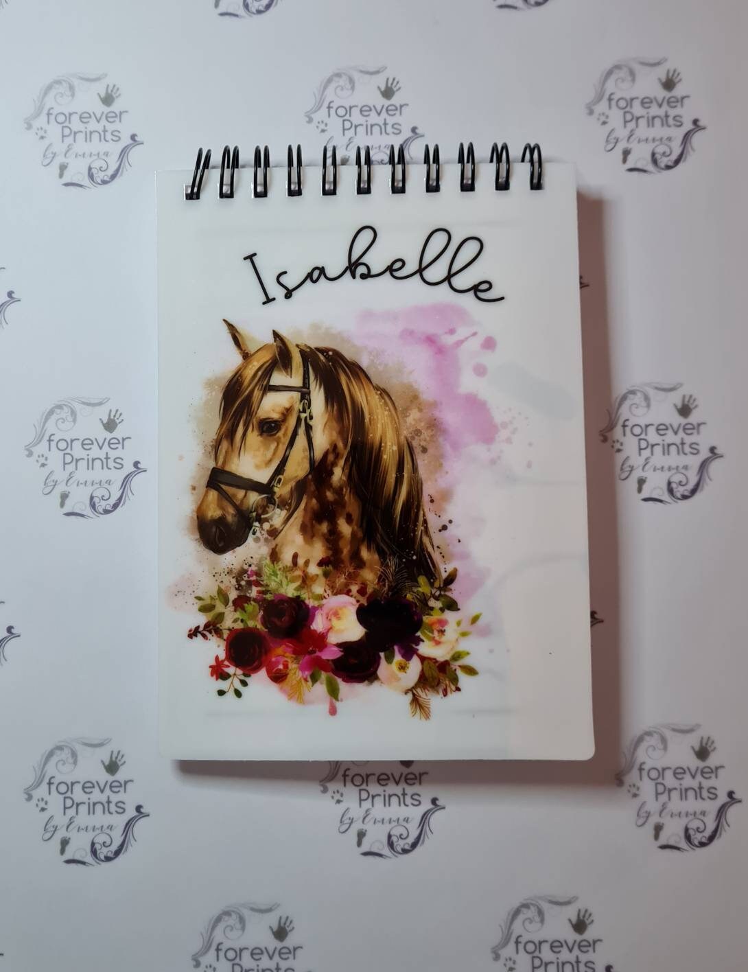 Personalised Horse A6 Spiral Notebook, Equine Gift - Etsy UK