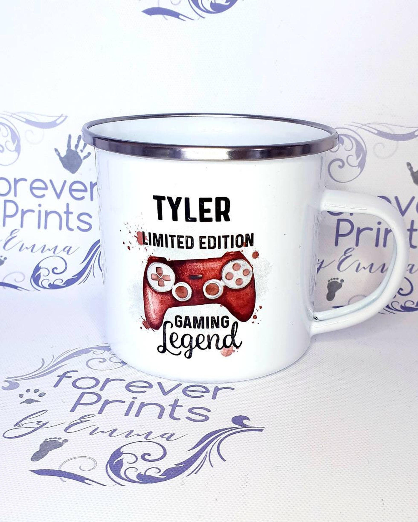 Gamer mug enamel gamer cup gamer gift - Etsy.de