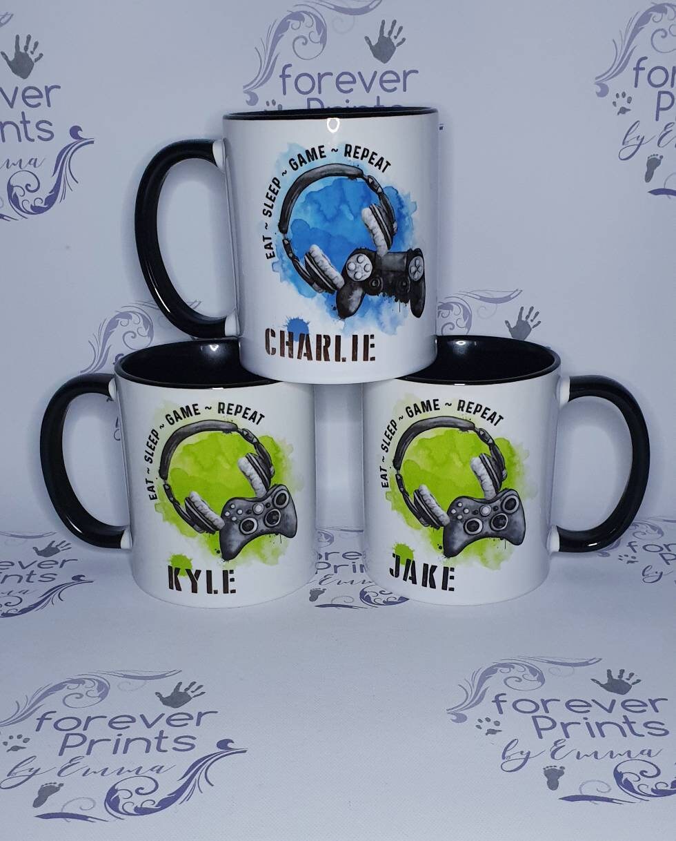 Gamer Mug, Gaming Mug, Gamer Gift, Gaming Legend, Seasonal Gift, Boys ...