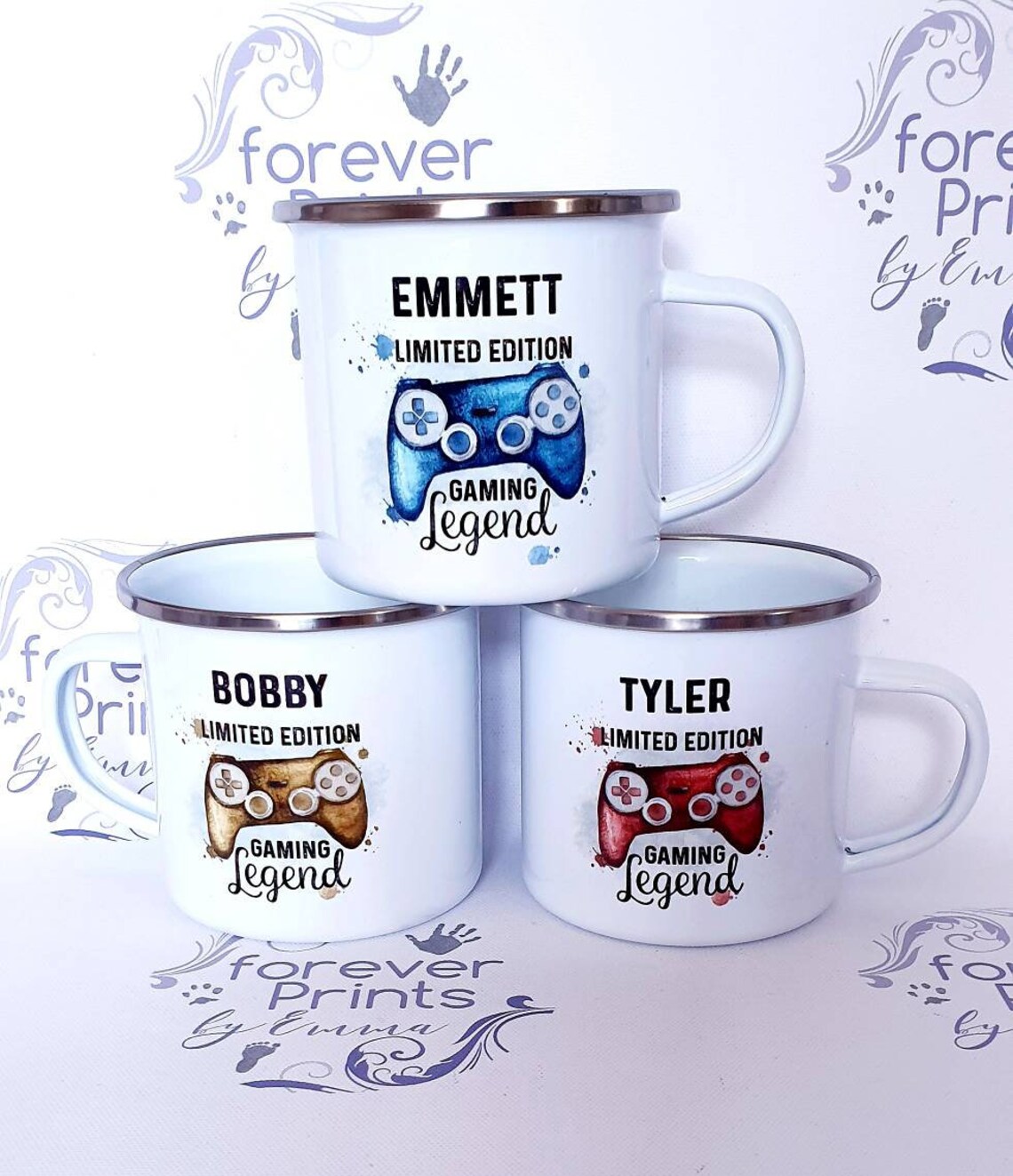 Gamer Mug Enamel Gamer Cup Gamer Gift | Etsy