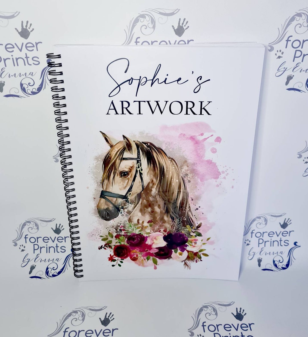 Horse A4 Notebook, A5 Notebook, Horse Gift. - Etsy