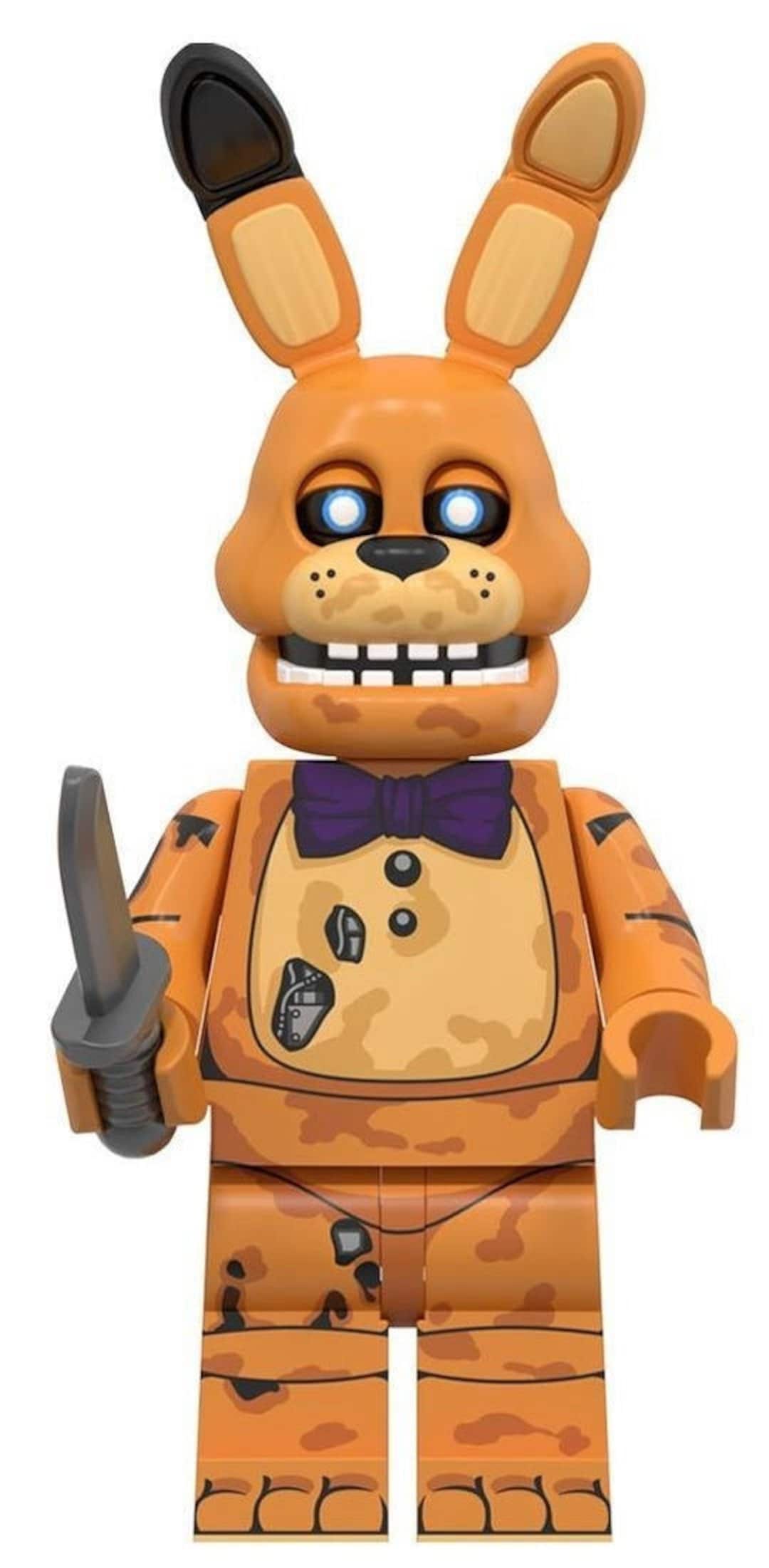 Five Nights at Freddy's Custom Made Mini Figure Figure 18 Spring Bonnie ...