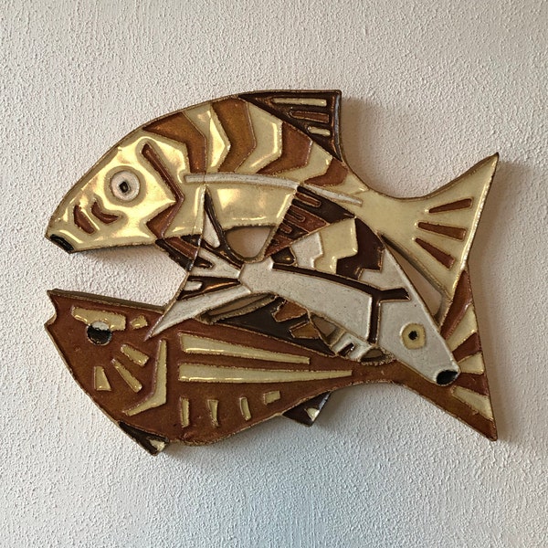 Mid Century Fish - Etsy