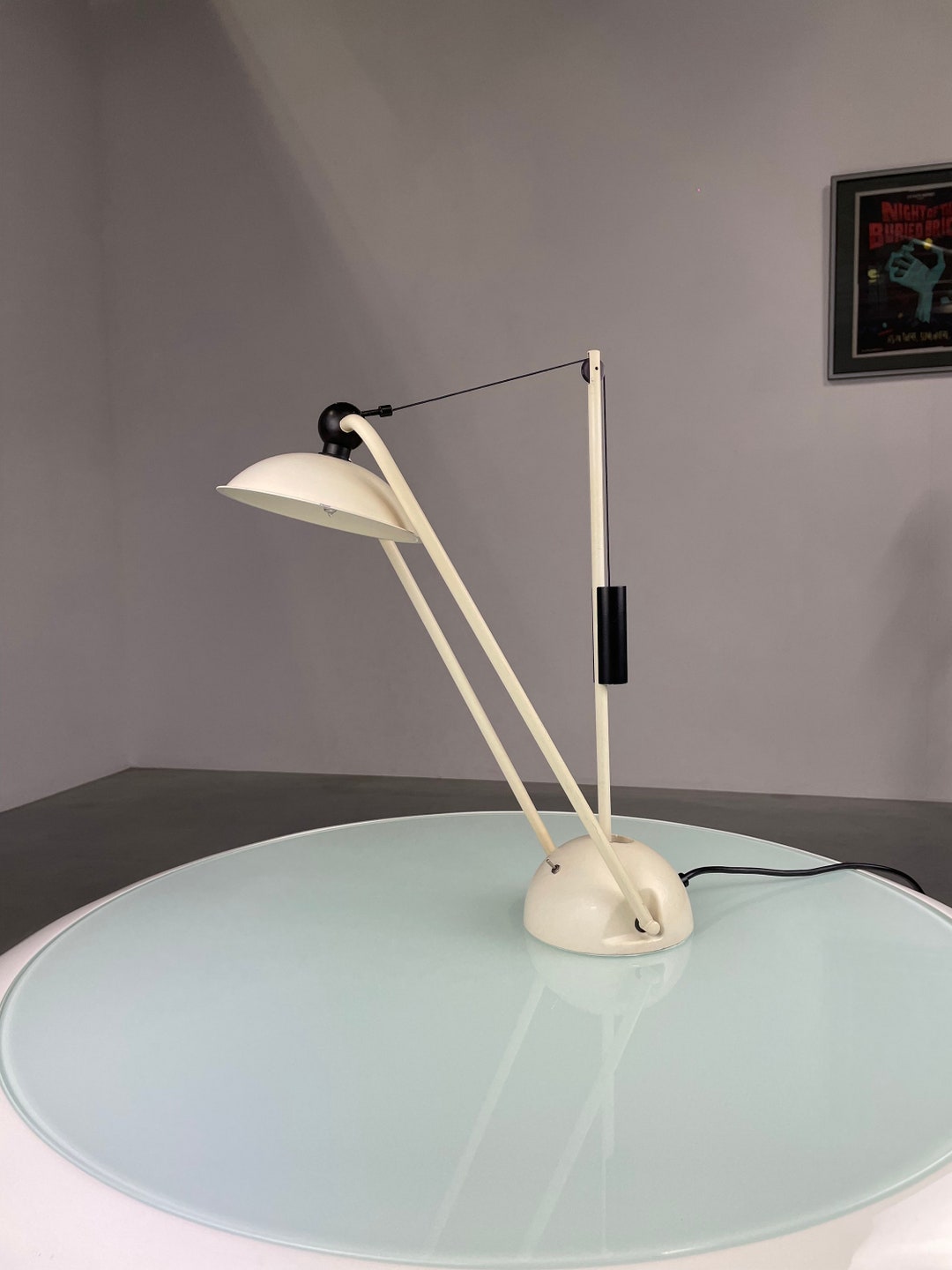 Vintage Balance Desk Lamp - 1970s Halogen Counterweight Light - Very ...