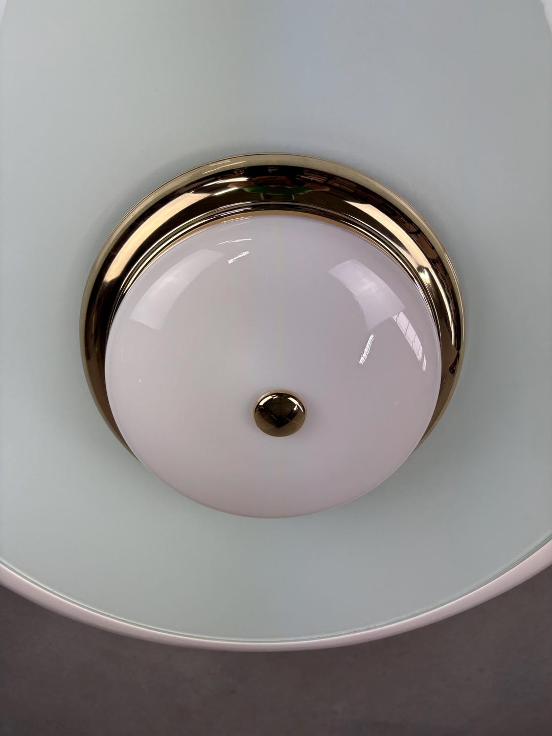 Hollywood Regency Ceiling Lamp by Happylight - Vintage 90s Classic ...