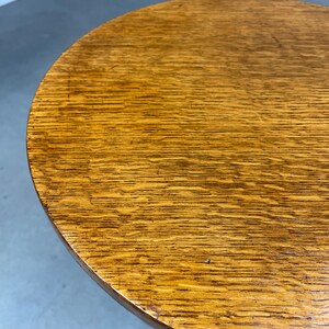 Vintage 1970s Round Side Table - Unique Classic Old Metal Wood Plants ...