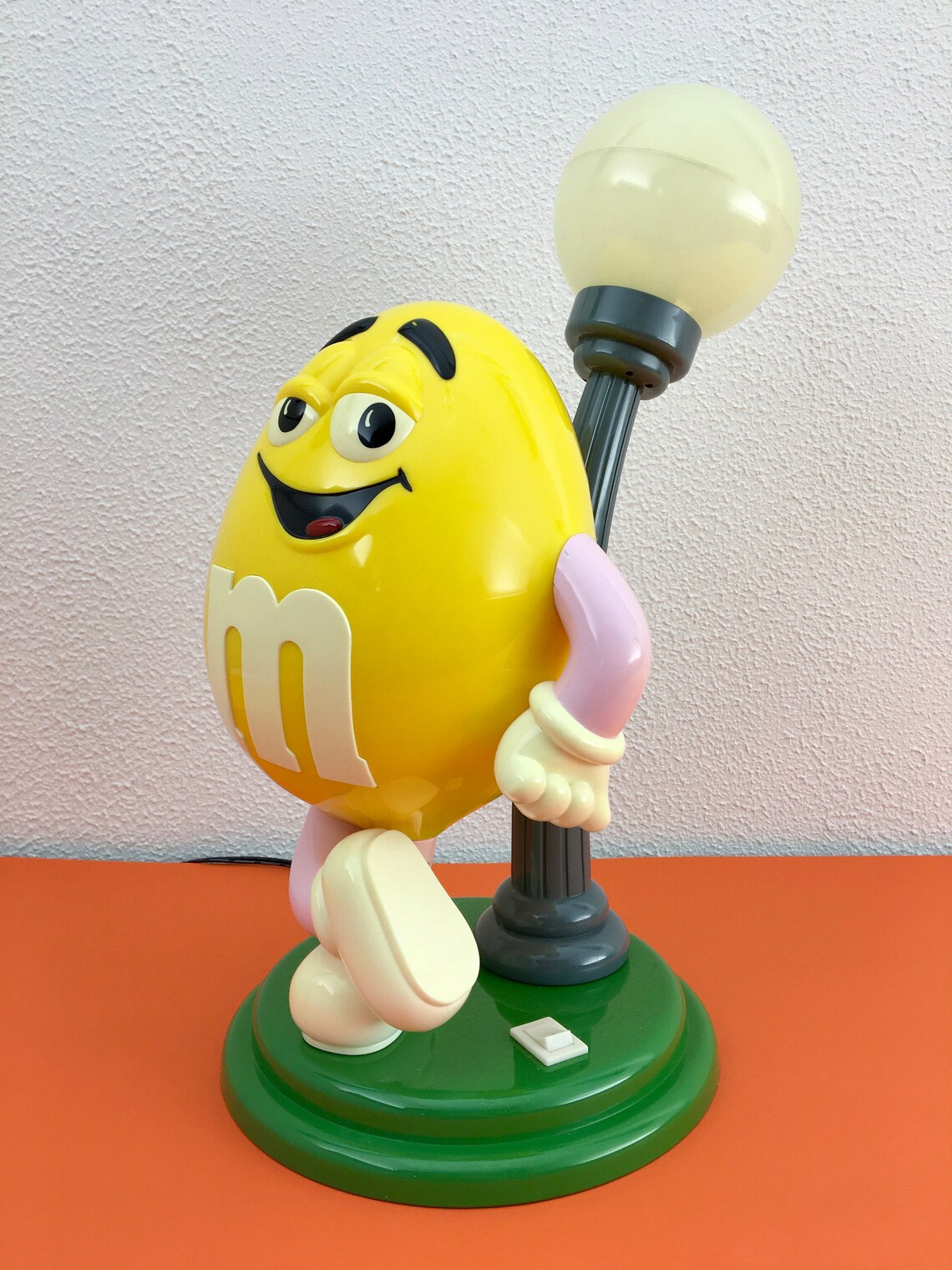 M&m's Yellow Night Light Kids Lamp 1999 - Etsy UK