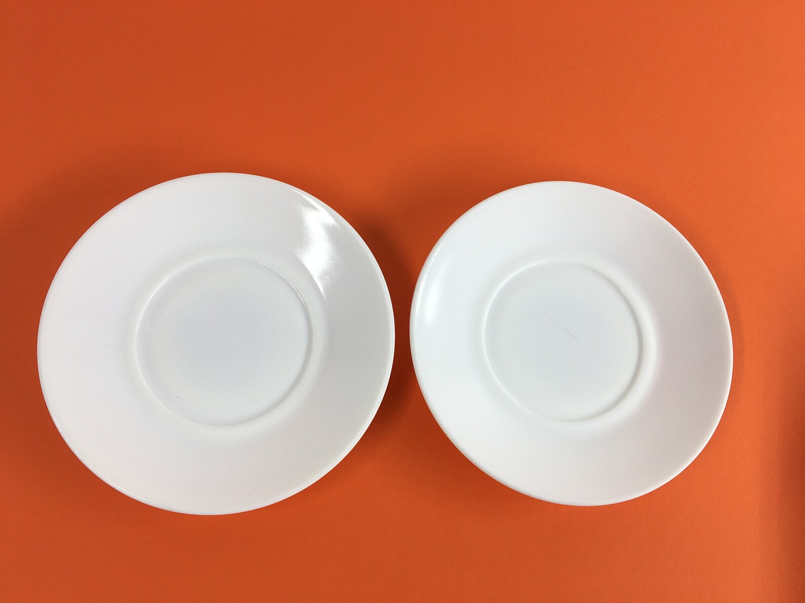 Vintage Set of 2 Cups and Saucers and 2 Pastry Plates Retro - Etsy