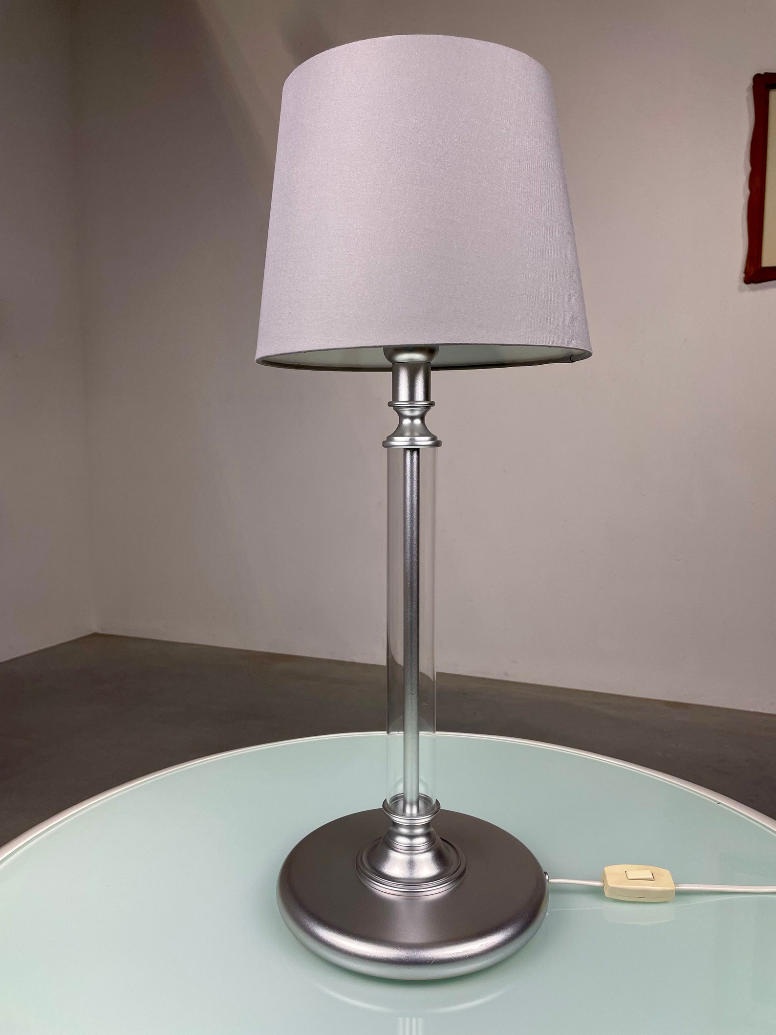 Modern Table Light - 1990s Lighting - Vintage 90s Plexiglass Desk Lamp ...
