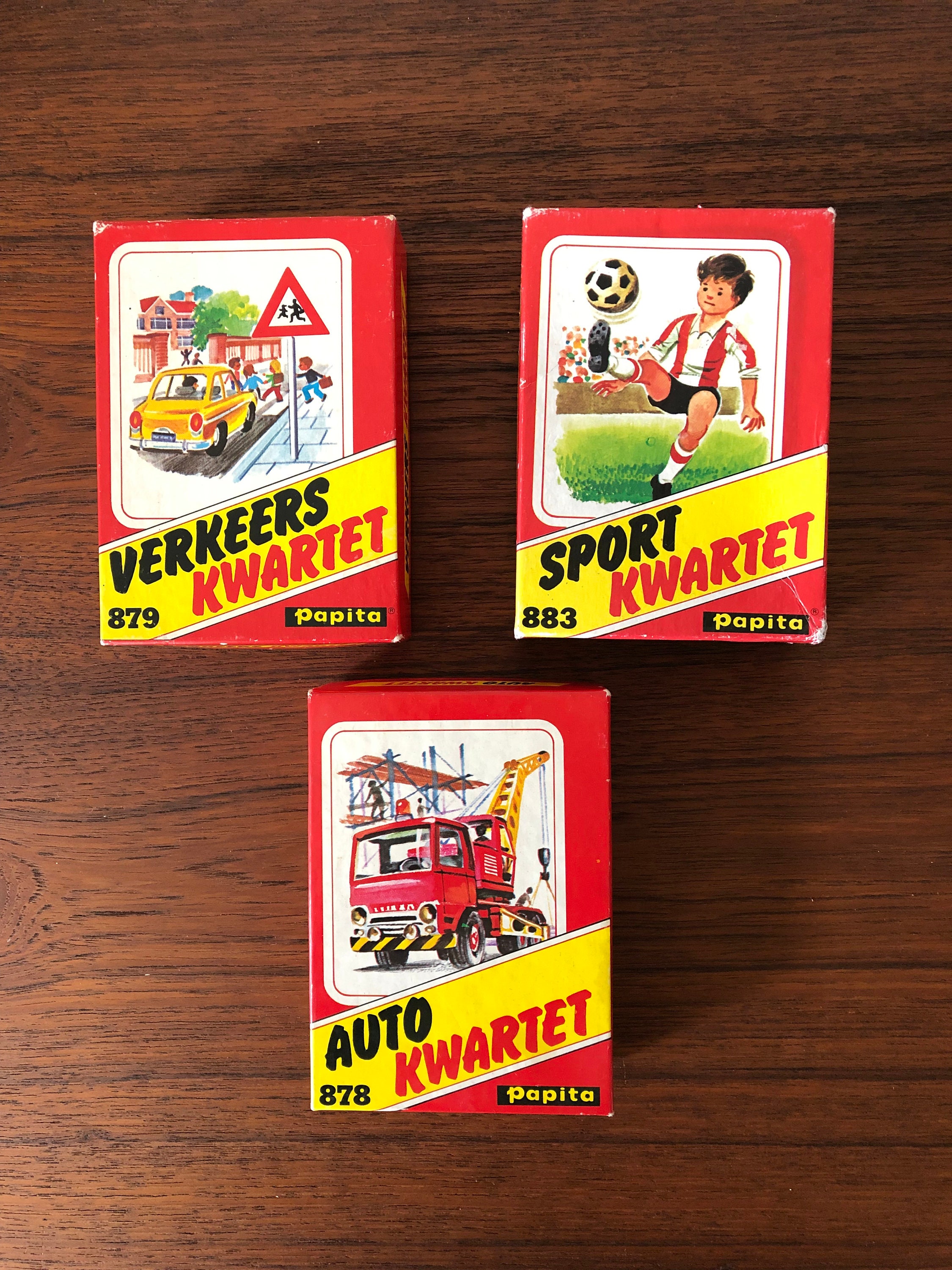 Vintage Card Game Quartet Sport Edition From Papita | Etsy