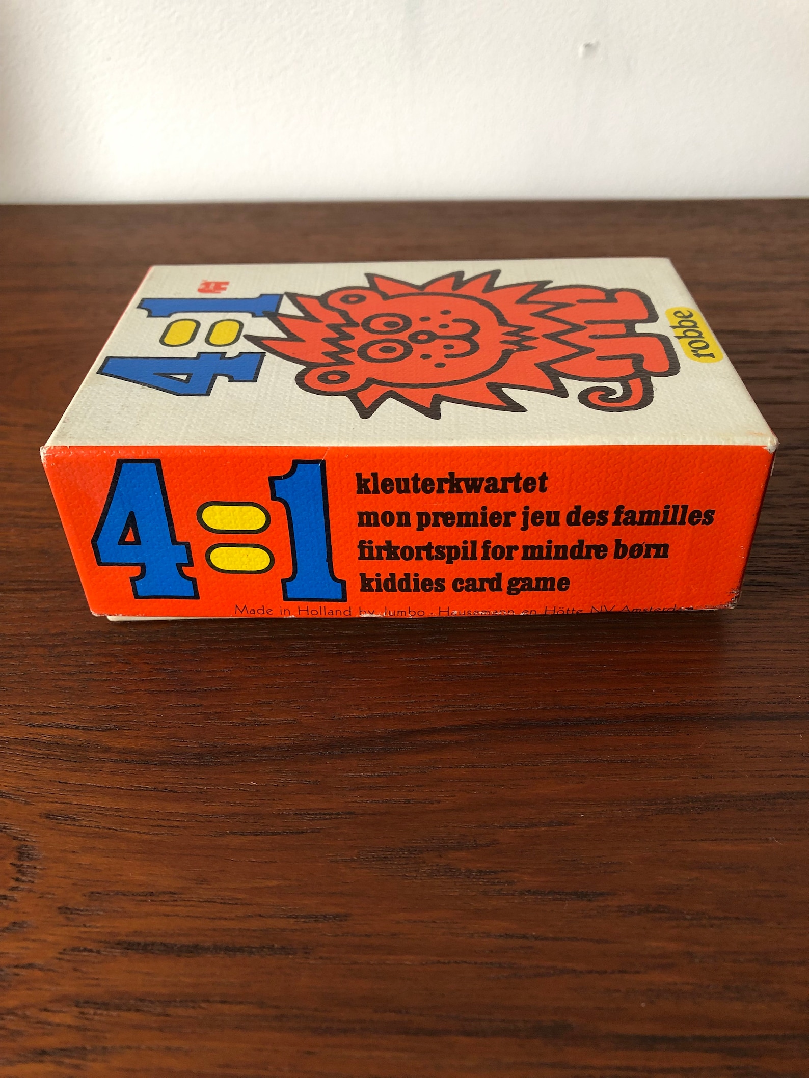 Vintage Card Game Quartet For Toddlers From Jumbo | Etsy