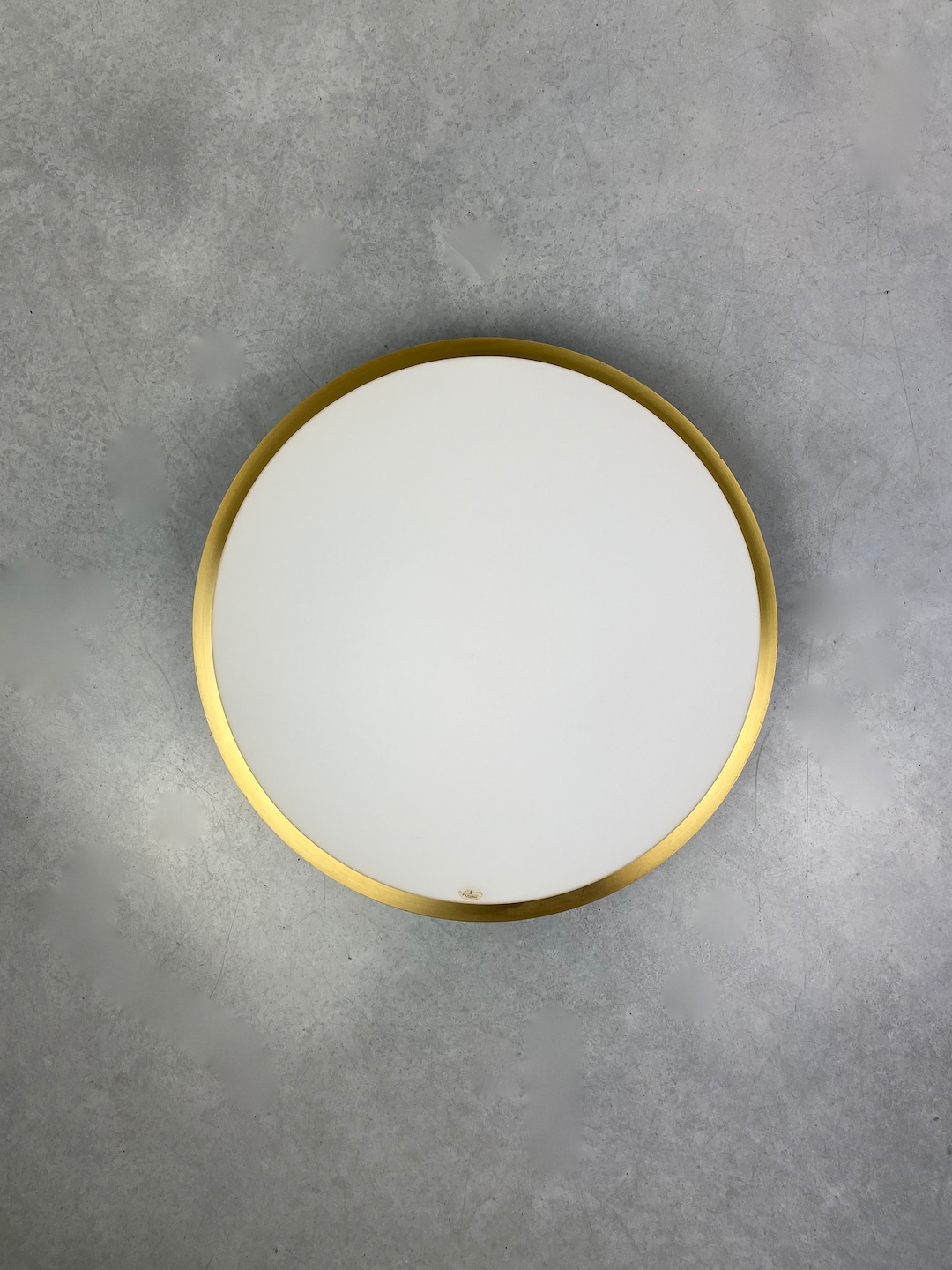 Vintage White Opaline Glass Light From the 90s - Putzler QT-DE100 ...