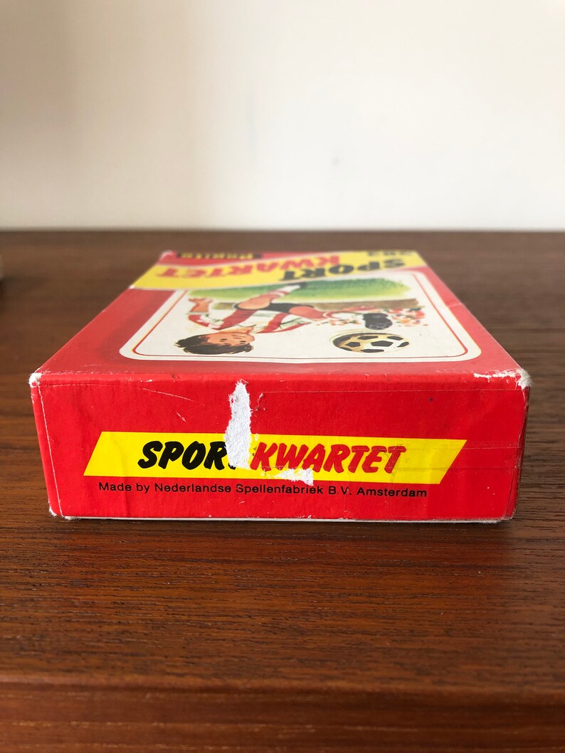 Vintage Card Game Quartet Sport Edition From Papita | Etsy