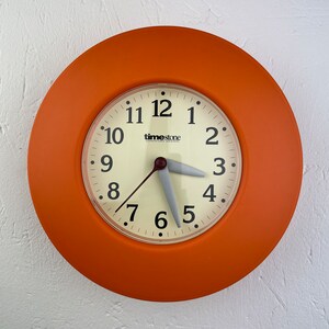 Timestone Longford Design Clock - 90s Postmodern Time Wall Clock ...