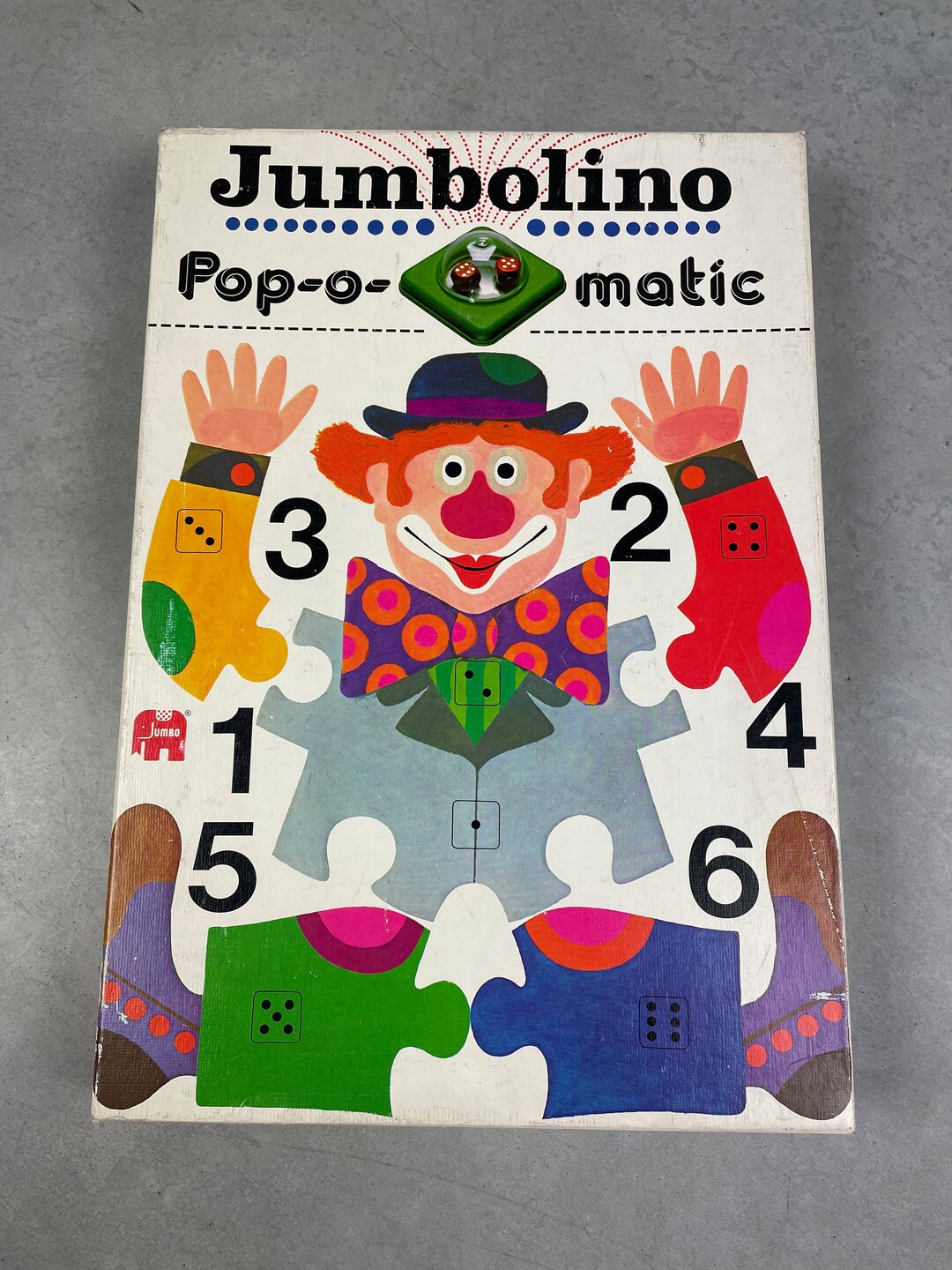 Vintage Jumbolino Pop-o-matic Parlor Dice Game - Jumbo No.119 1970s ...