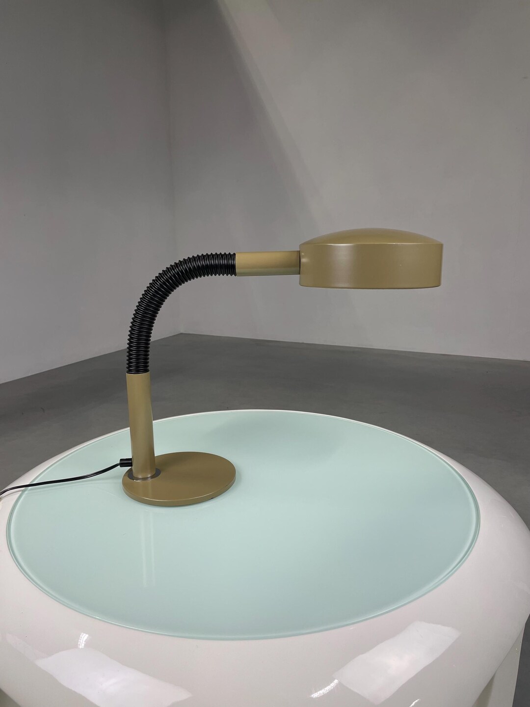 Vintage HALA Zeist Desk Light - Gooseneck XL 70's Flexible Big Aluminum ...