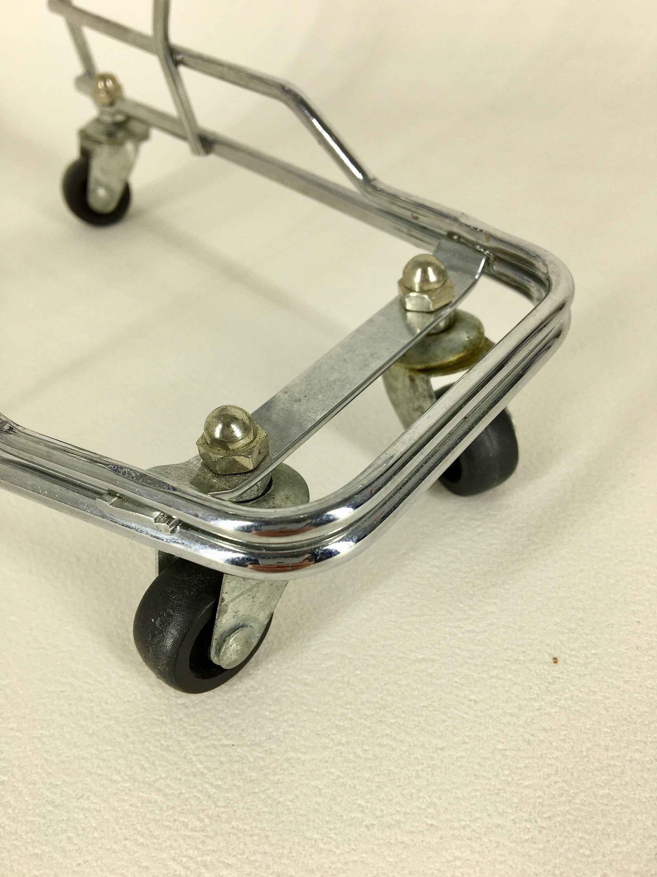 Vintage Metal Shopping Cart Miniature Car Basket Toys - Etsy