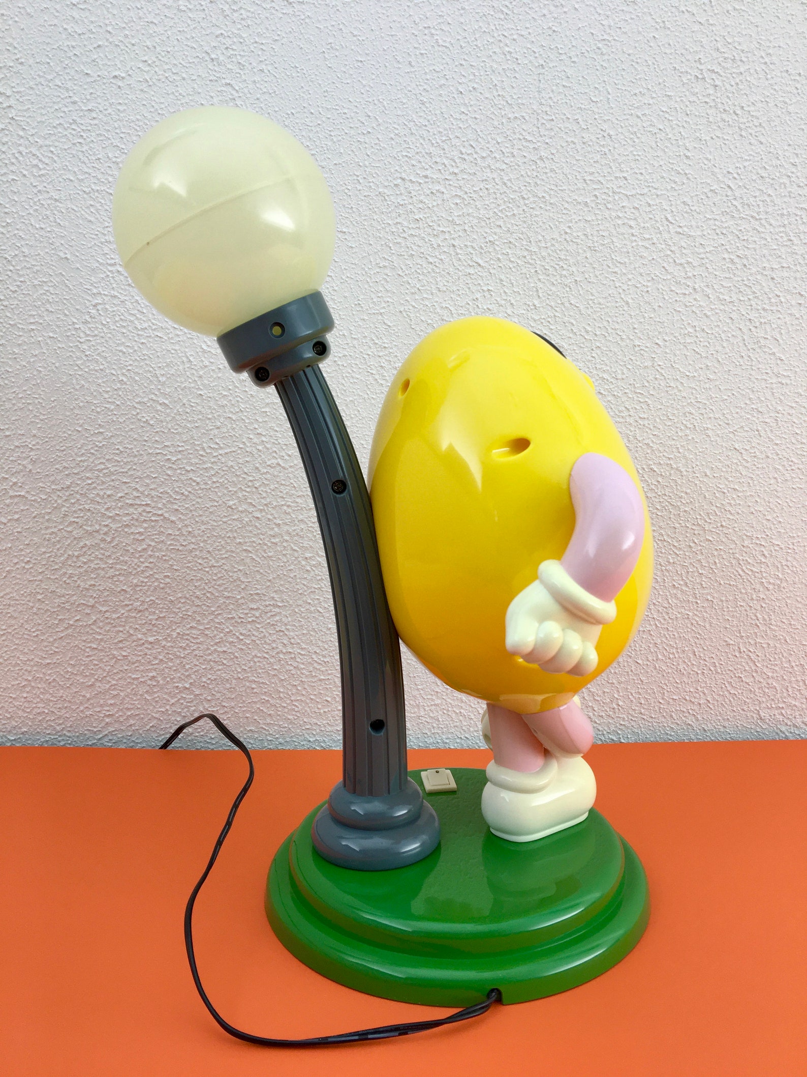 M&m's Yellow Night Light Kids Lamp 1999 - Etsy UK