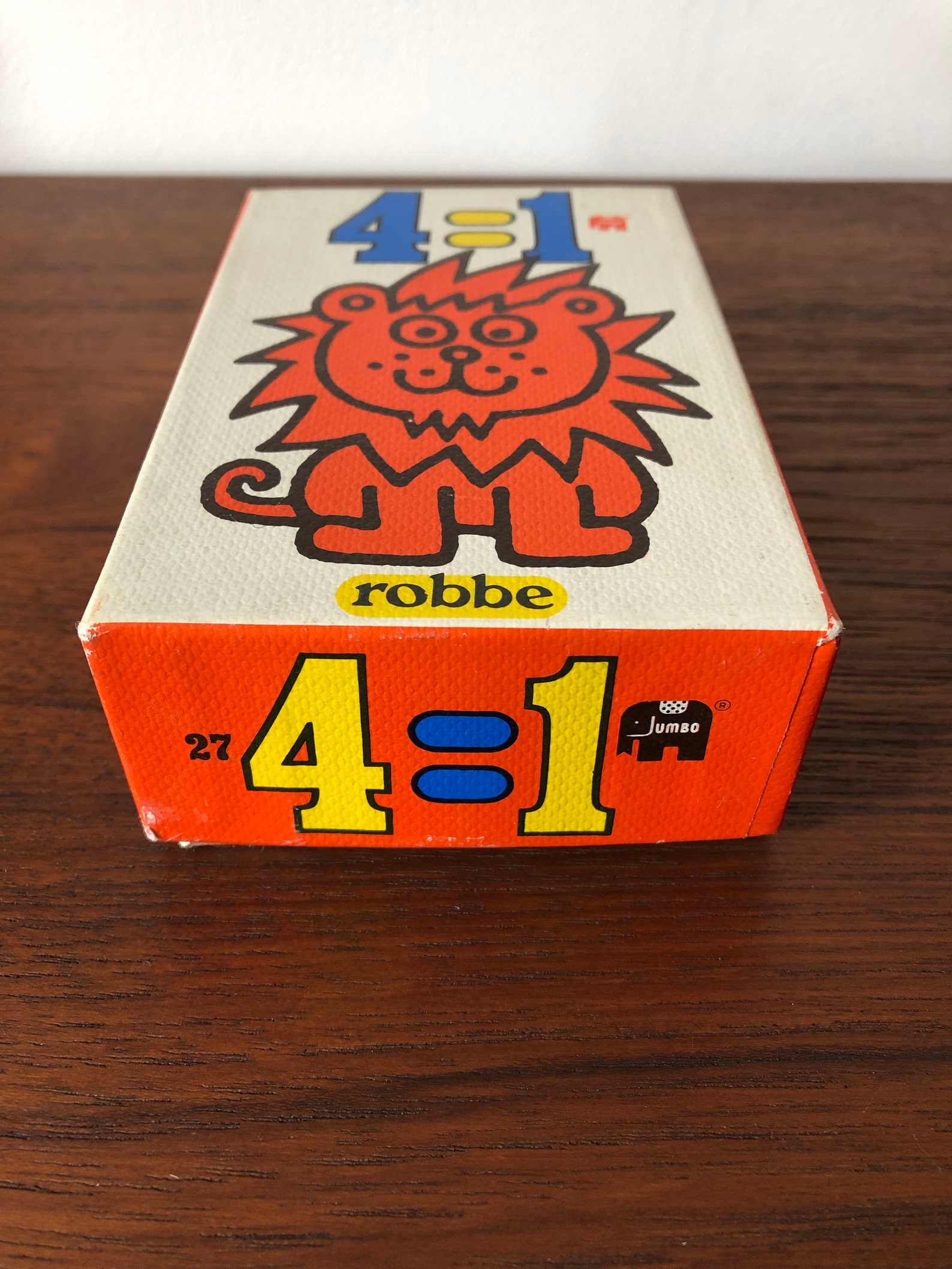 Vintage Card Game Quartet For Toddlers From Jumbo | Etsy
