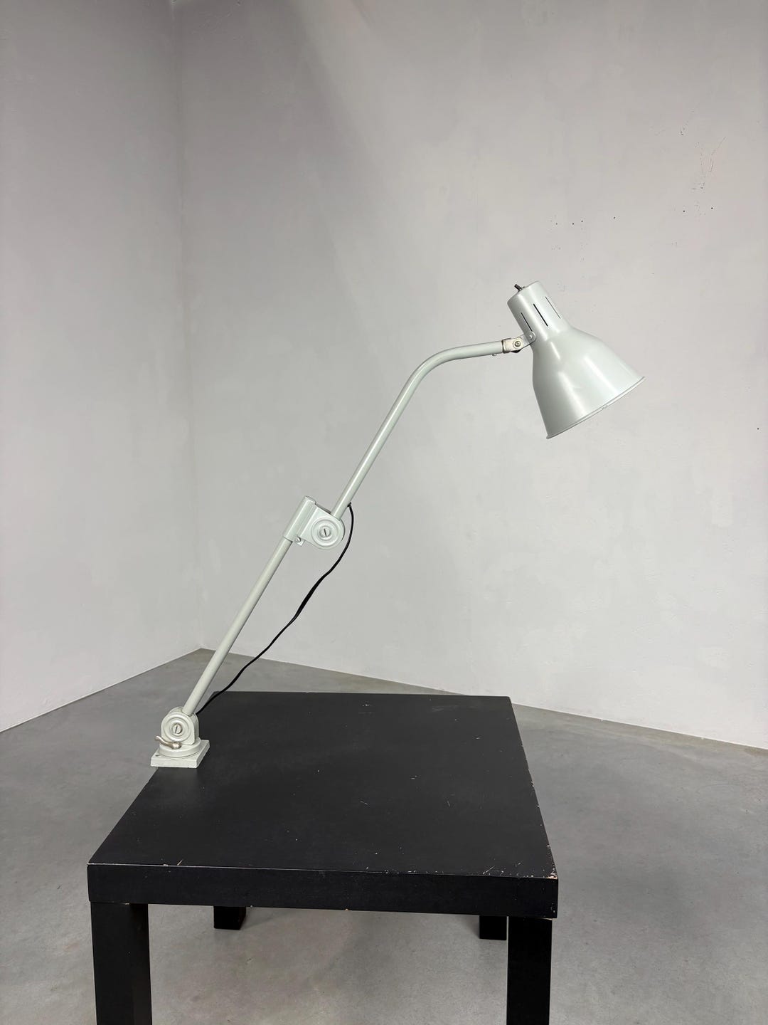 Vintage Work Lamp - 1960s Folding Arm Desk Lamp - Clamp Lighting - Etsy