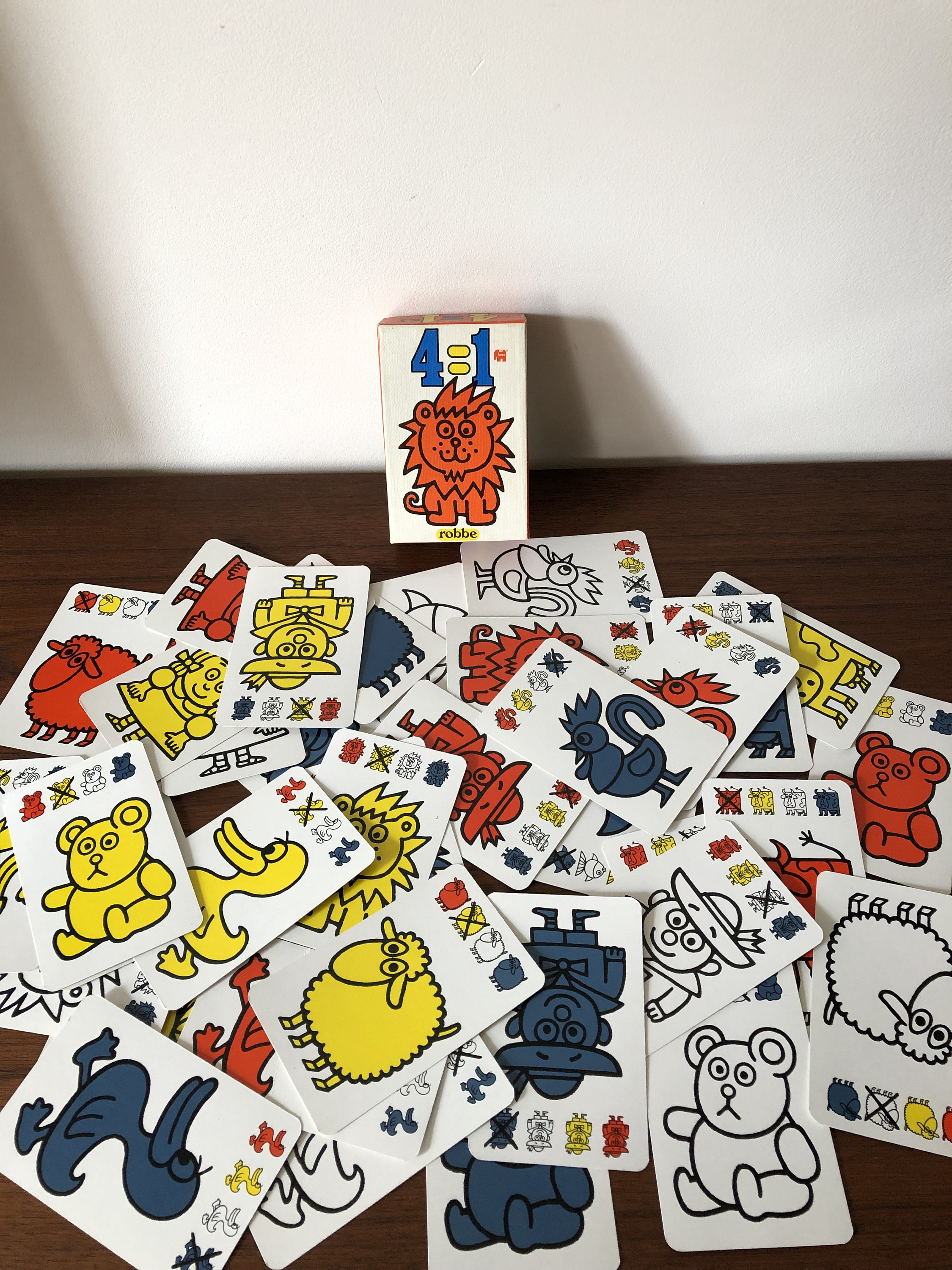 Vintage Card Game Quartet For Toddlers From Jumbo | Etsy