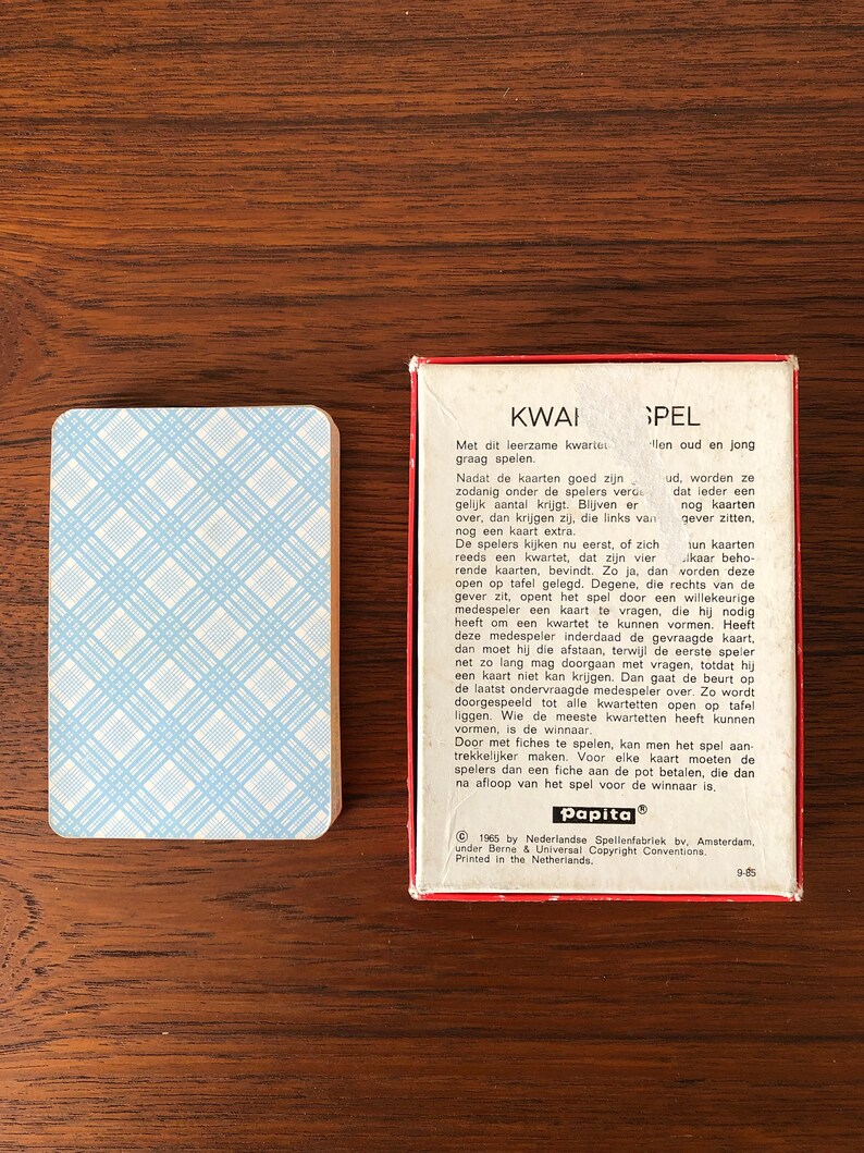 Vintage Card Game Quartet Sport Edition From Papita | Etsy