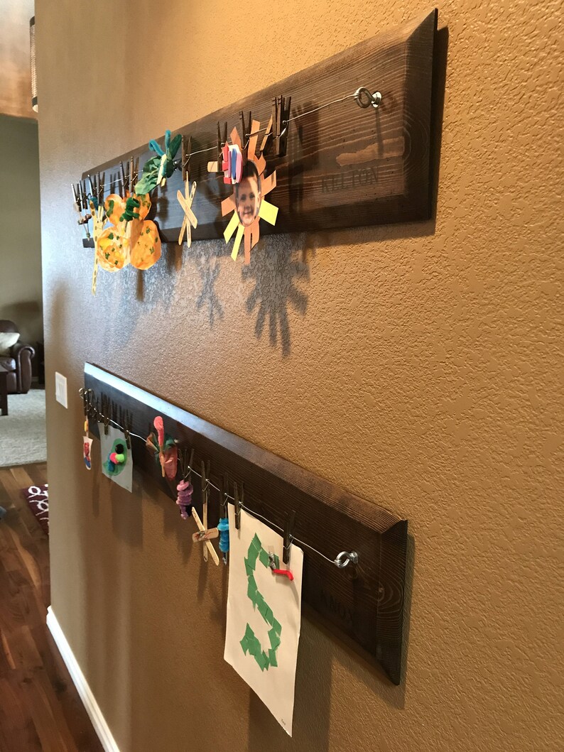 Handmade Wooden Art Display Boards - Etsy