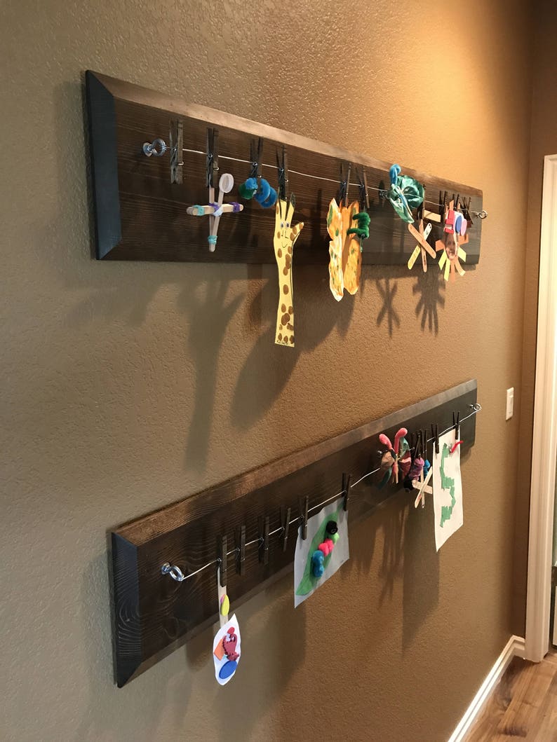 Handmade Wooden Art Display Boards | Etsy