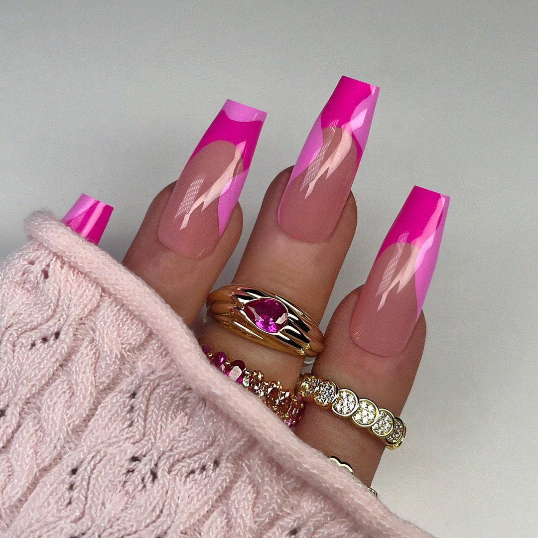 Shoutout to Cupid Custom Press-on Nails by Nailzsy Nail Artist Hand ...