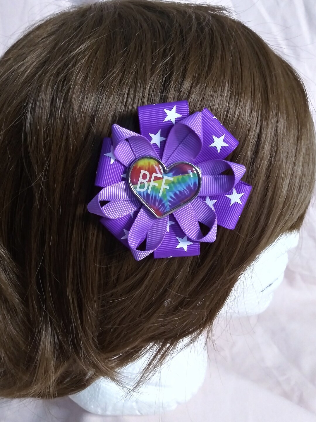 Best Friend's Matching Hair Clips - Etsy