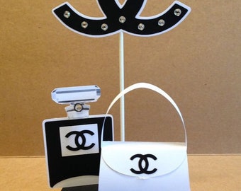 Chanel centerpiece | Etsy