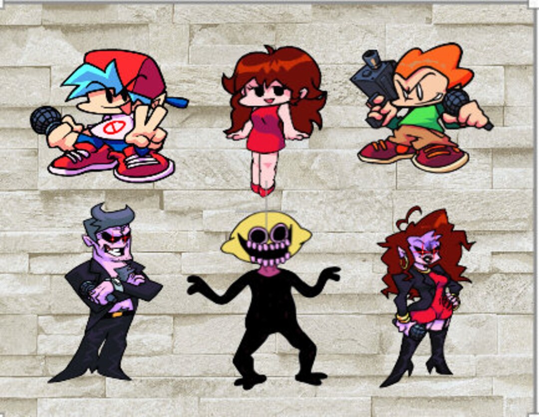 Double-sided Styrofoam Friday Night Funkin Character - Etsy