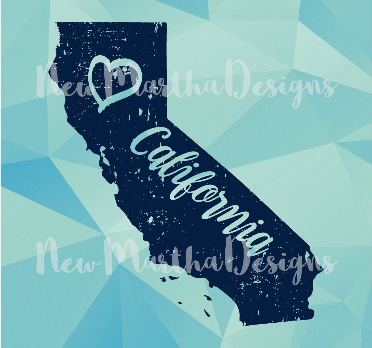 State Svg Files - California State Svg, Home State Decal, Distressed ...