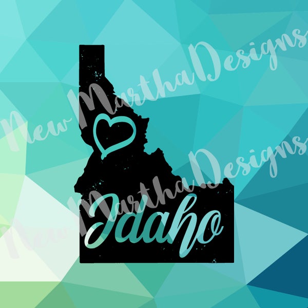 Love Idaho Svg - Etsy