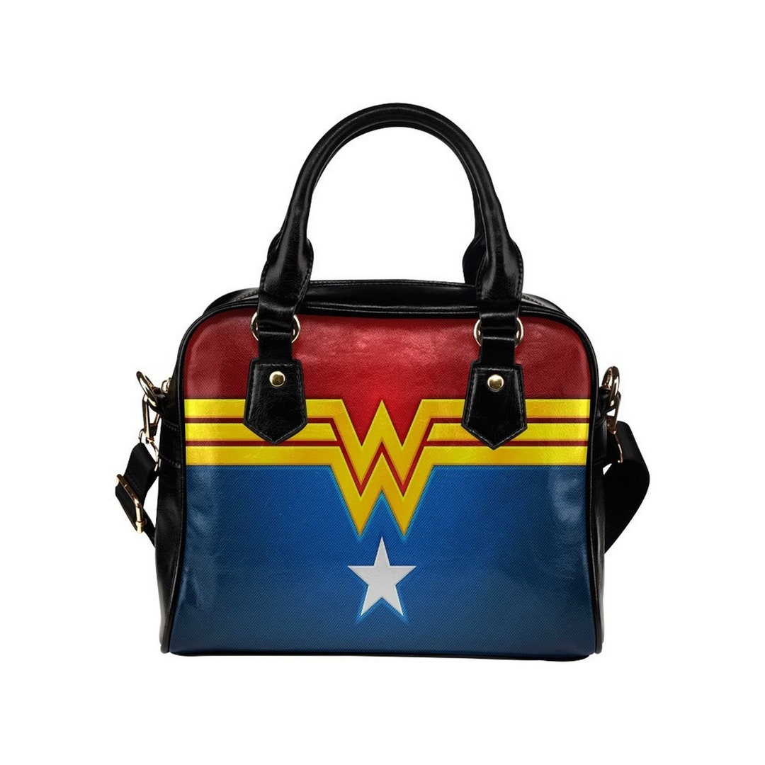 Woman Superhero Shoulder Handbag With Top Handle Bag - Etsy